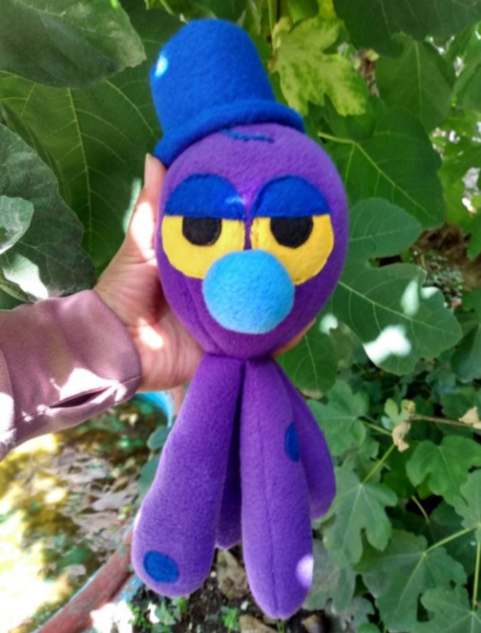 Plush Pulpi/octi Teddy 40 Cm Long Super-powered Girls - Etsy