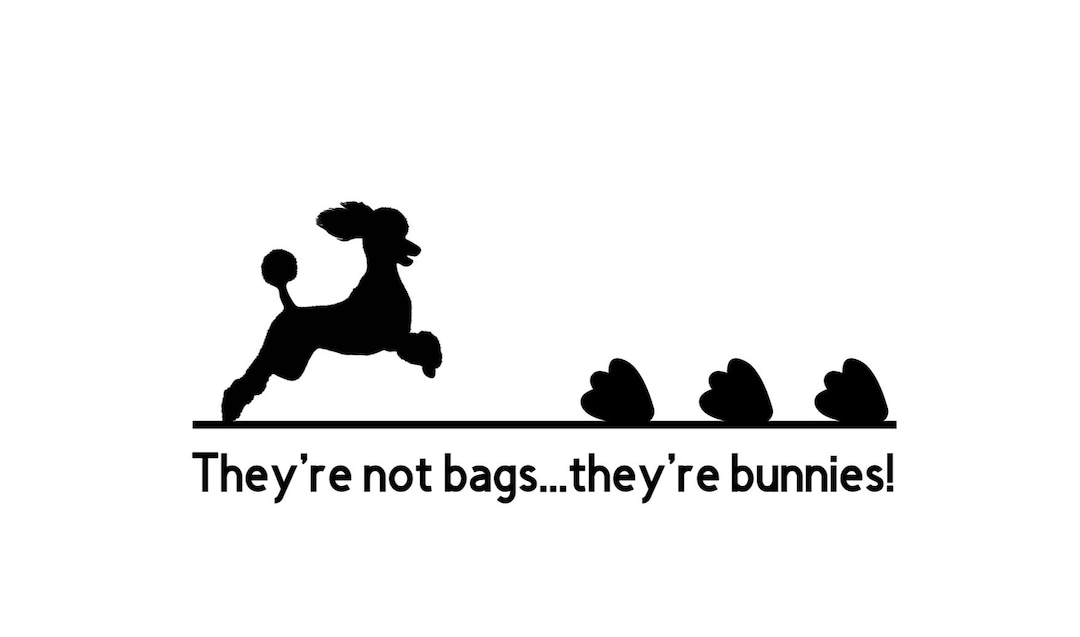 Standard Poodle Fastcat Decal, Permanent Decal, Poodle Fast CAT Decal ...