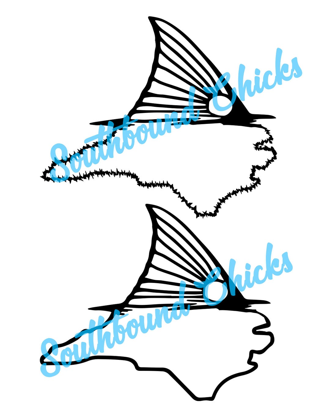 Red Fish North Carolina SVG - Etsy