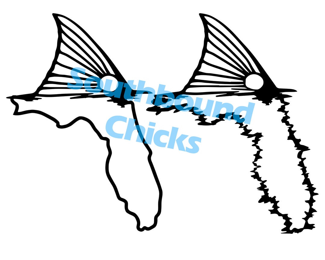 Red Fish Florida SVG - Etsy