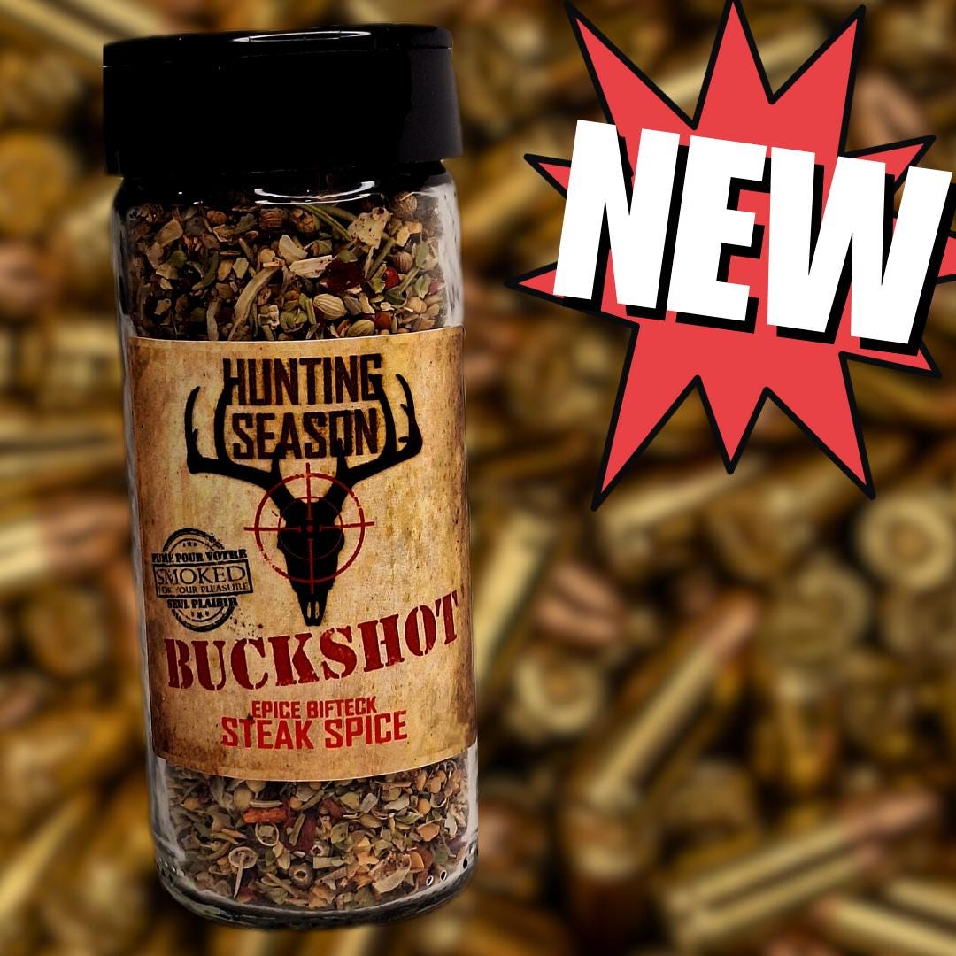 NEW Buckshot Wild Steak Spice Gourmet Shaker - Etsy