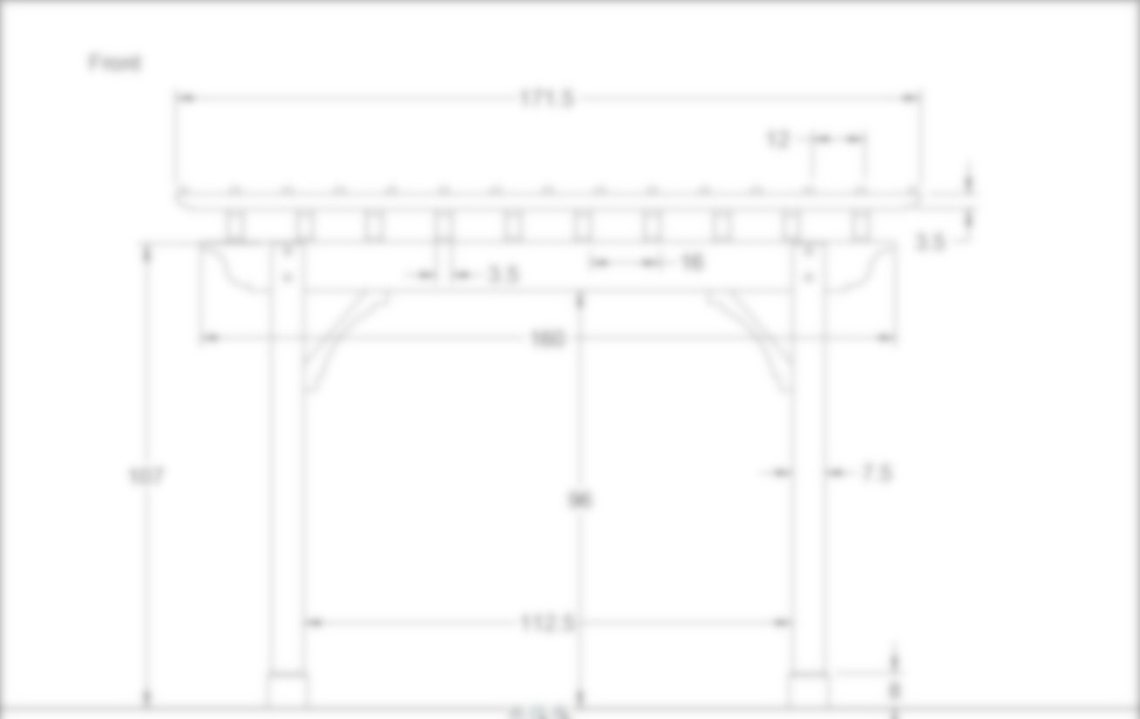 Classic Pergola Design Files - Etsy