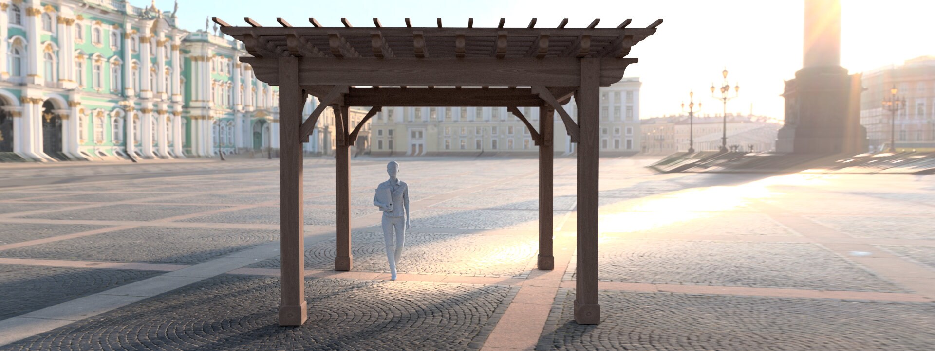 Classic Pergola Design Files - Etsy