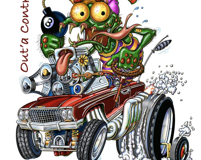 Rat Fink PNG - Etsy