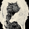 Digital Download - White Greenland Wolf Canis Lupus Orion - Full Moon ...