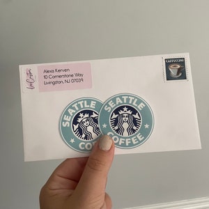 Starbucks Logo Custom Sticker - Etsy