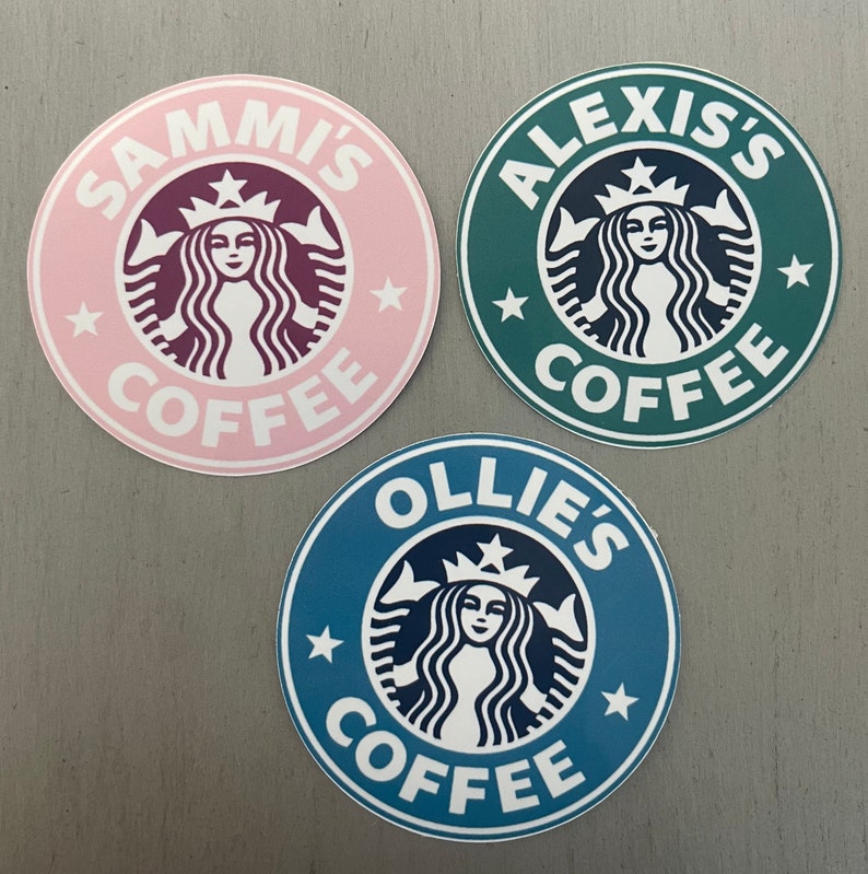 Starbucks Logo Custom Sticker - Etsy
