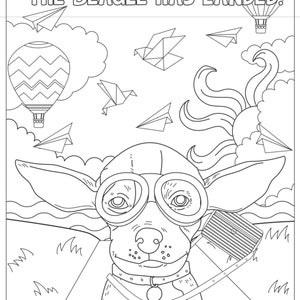 devil dog coloring pages