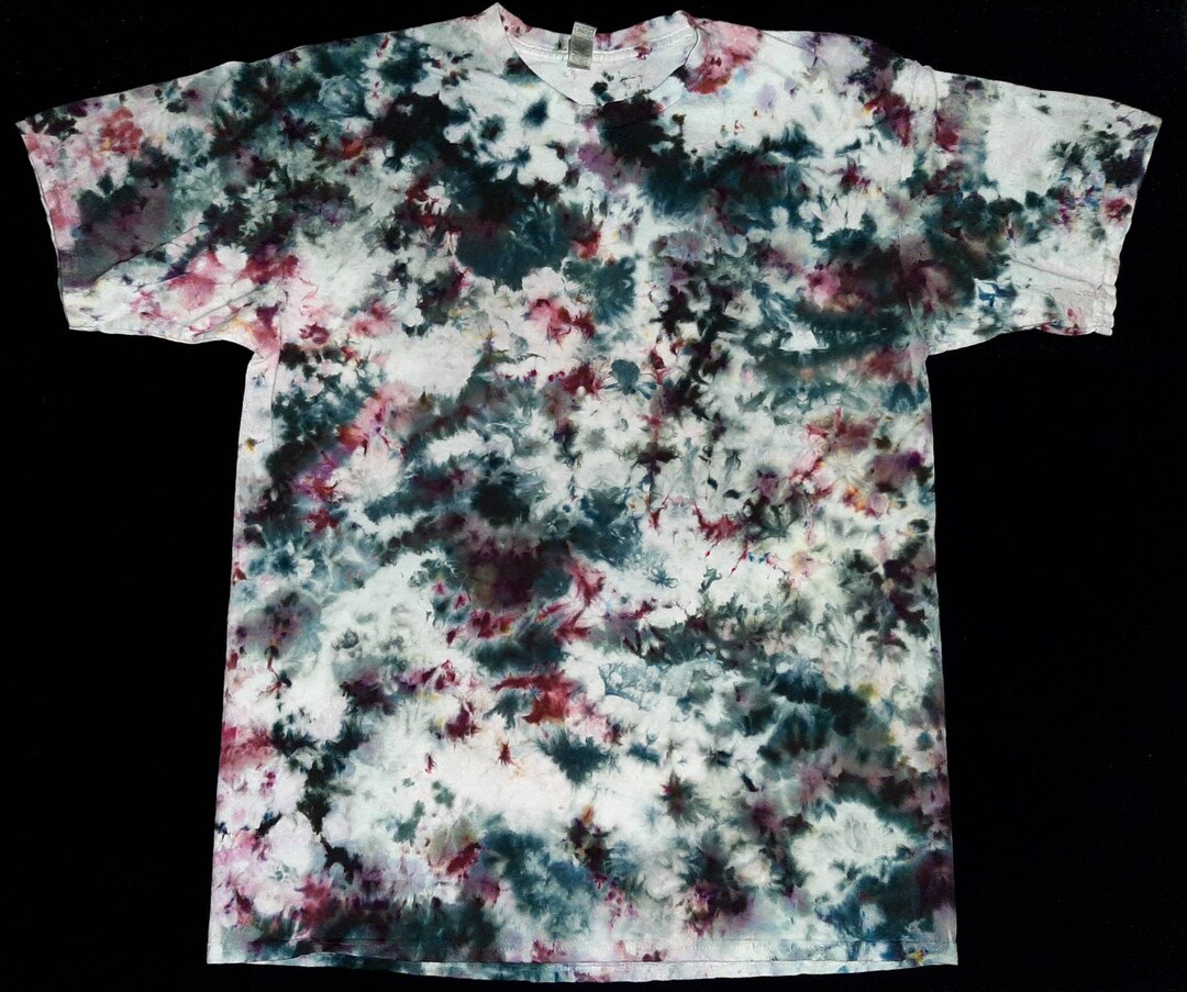 XL PFD Scrunch Tie Dye Shirt Psychedelic Scrunch Tie Dye - Etsy