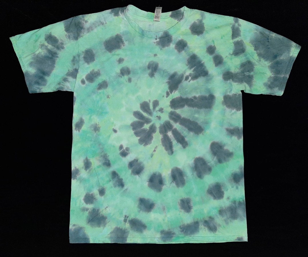 Large PFD Spiral Short Sleeve Tie Dye Shirt Large Tie Dye - Etsy