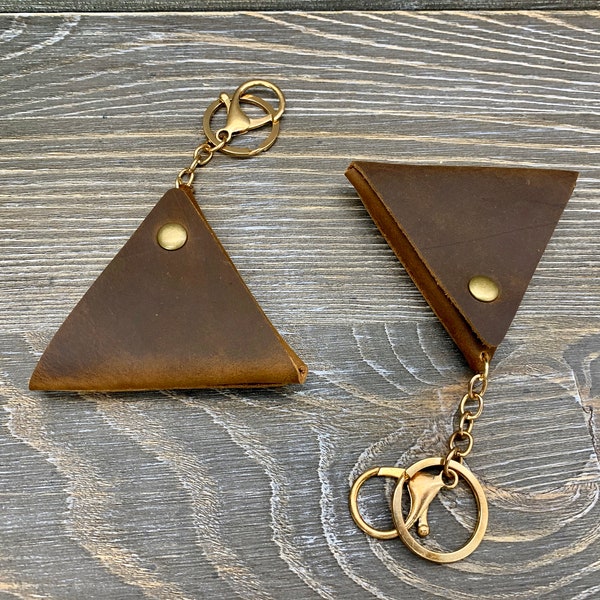 Leather Coin Purse - Etsy