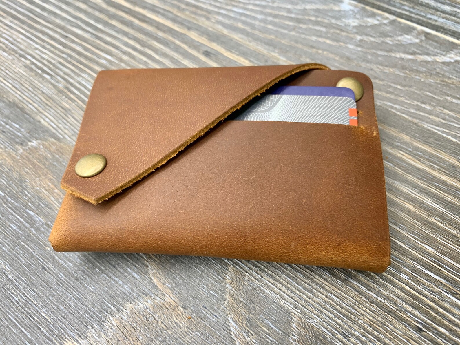 Men's Leather Wallet, Minimalist Card Wallets, Christmas Gift ...