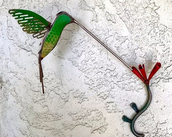 Hummingbird Metal Sculpture - Etsy