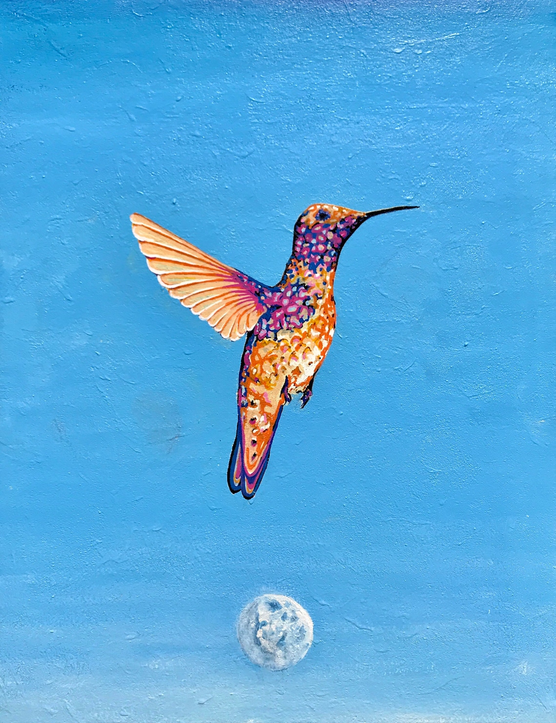 Custom Bird Painting From Happy Birds Custom showing 2 - Etsy