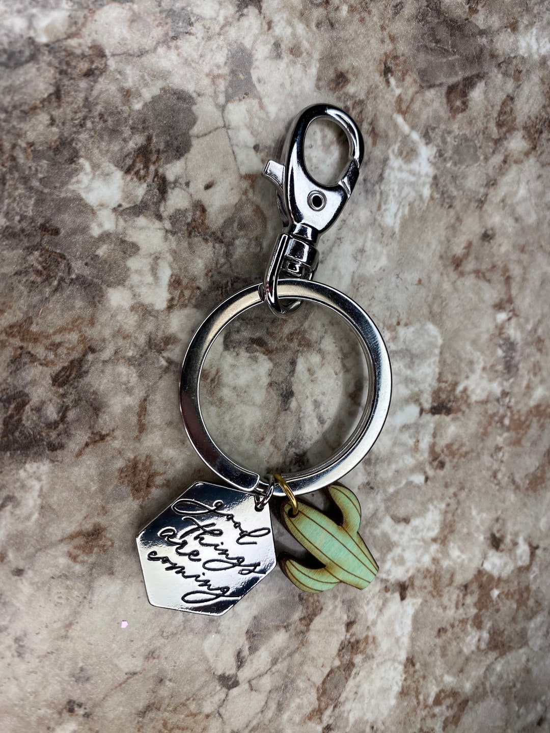 Keychain / Cactus / Cactus Keychain / Cactuses / Keychains / Quotes - Etsy