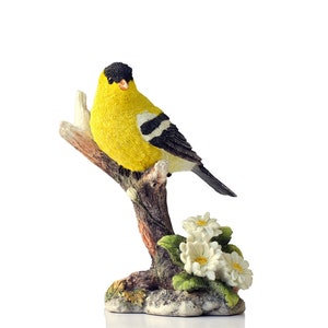 American Goldfinch Resin Statue - Etsy