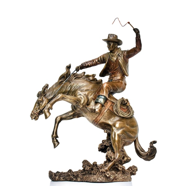 Cowboy Statue - Etsy