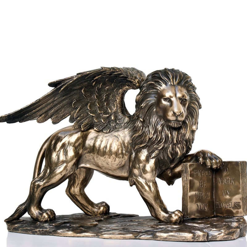 Winged Lion - Etsy