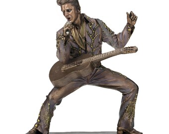 Elvis Presley Collectible Statue - Etsy