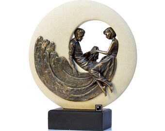 Wedding Ring Statue - Etsy