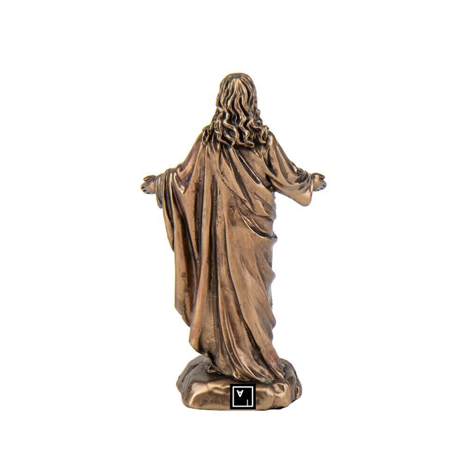 3.93 Inches Mini Jesus Statue. Most Sacred Heart of Jesus - Etsy