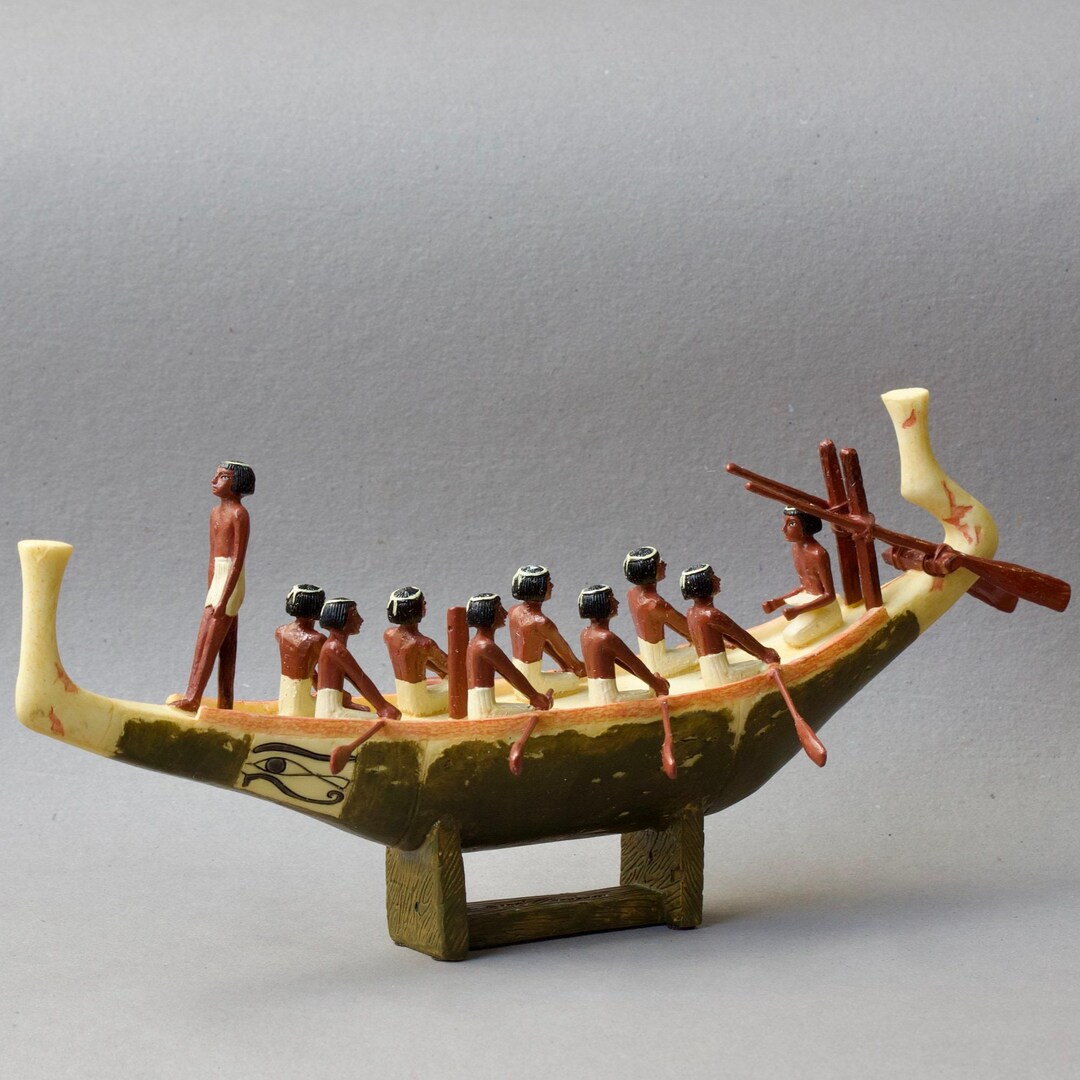 Ancient Egyptian Funerary Boat - Etsy