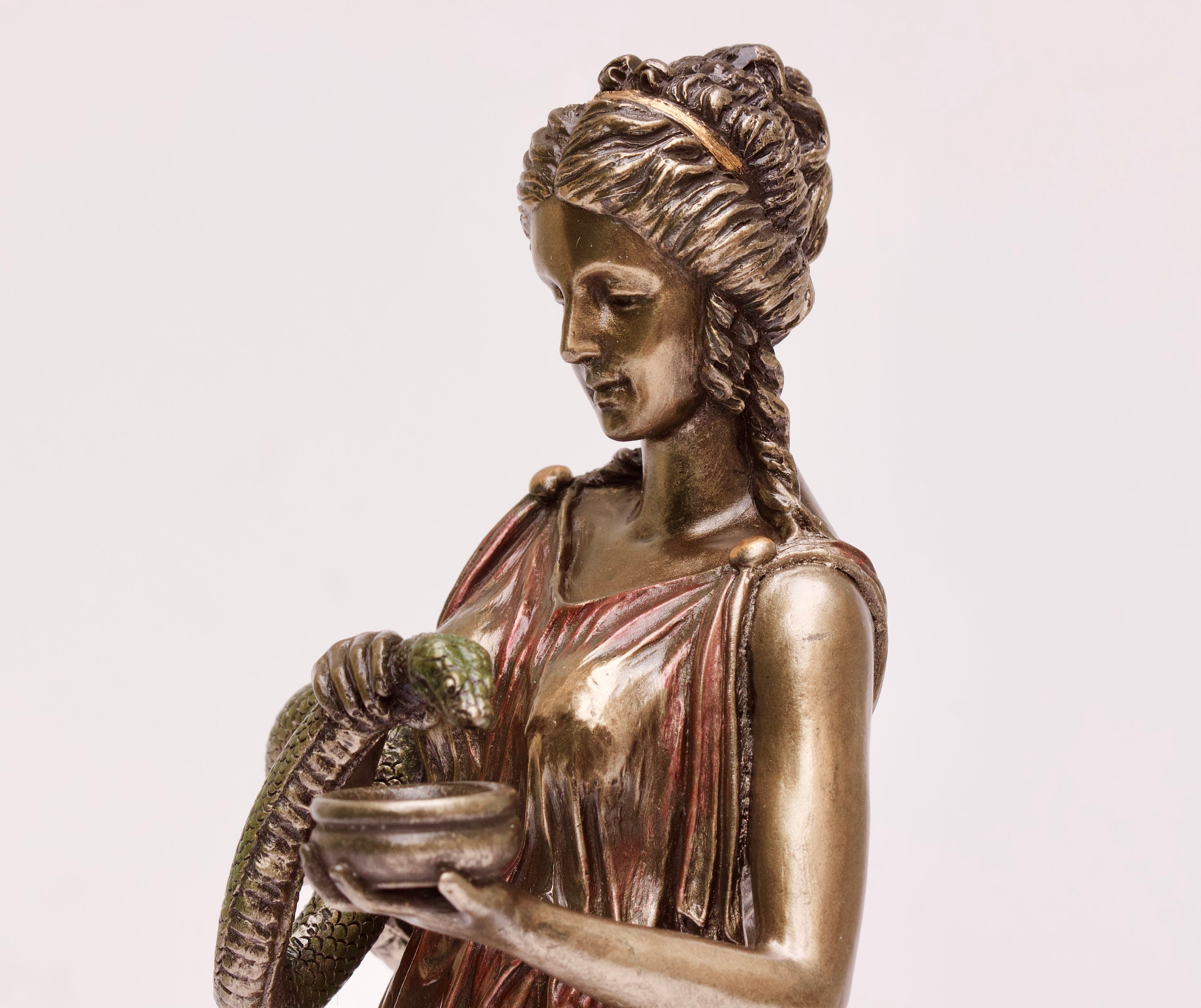 Hygeia Bust Statue Handmade Plaster Sculpture Museum Replica Hygieia ...