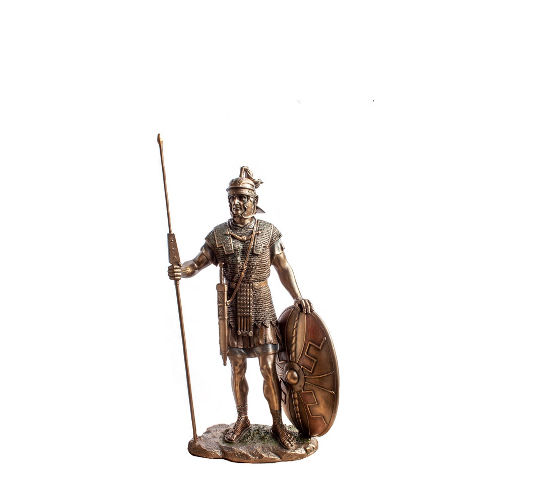 Roman Soldier Statue Figurine.roman Legionary Statue Figurine.roman ...