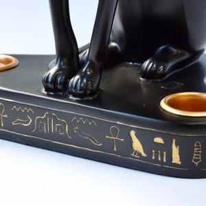 7.87 Inch Bastet Candle Holder. Bastet Statue | Etsy