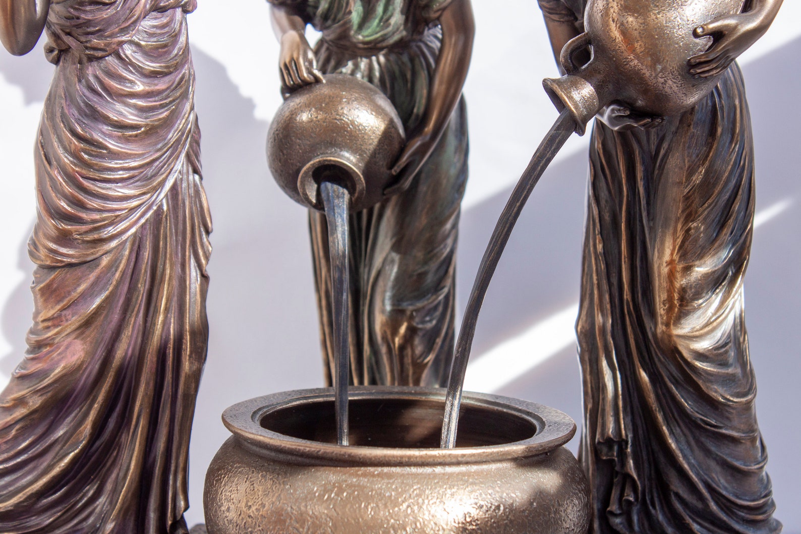 Danaides Daughters Bronzed Statue Figurine.danaus Daughters - Etsy