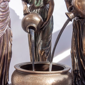 Danaides Daughters Bronzed Statue Figurine.danaus Daughters Statue ...