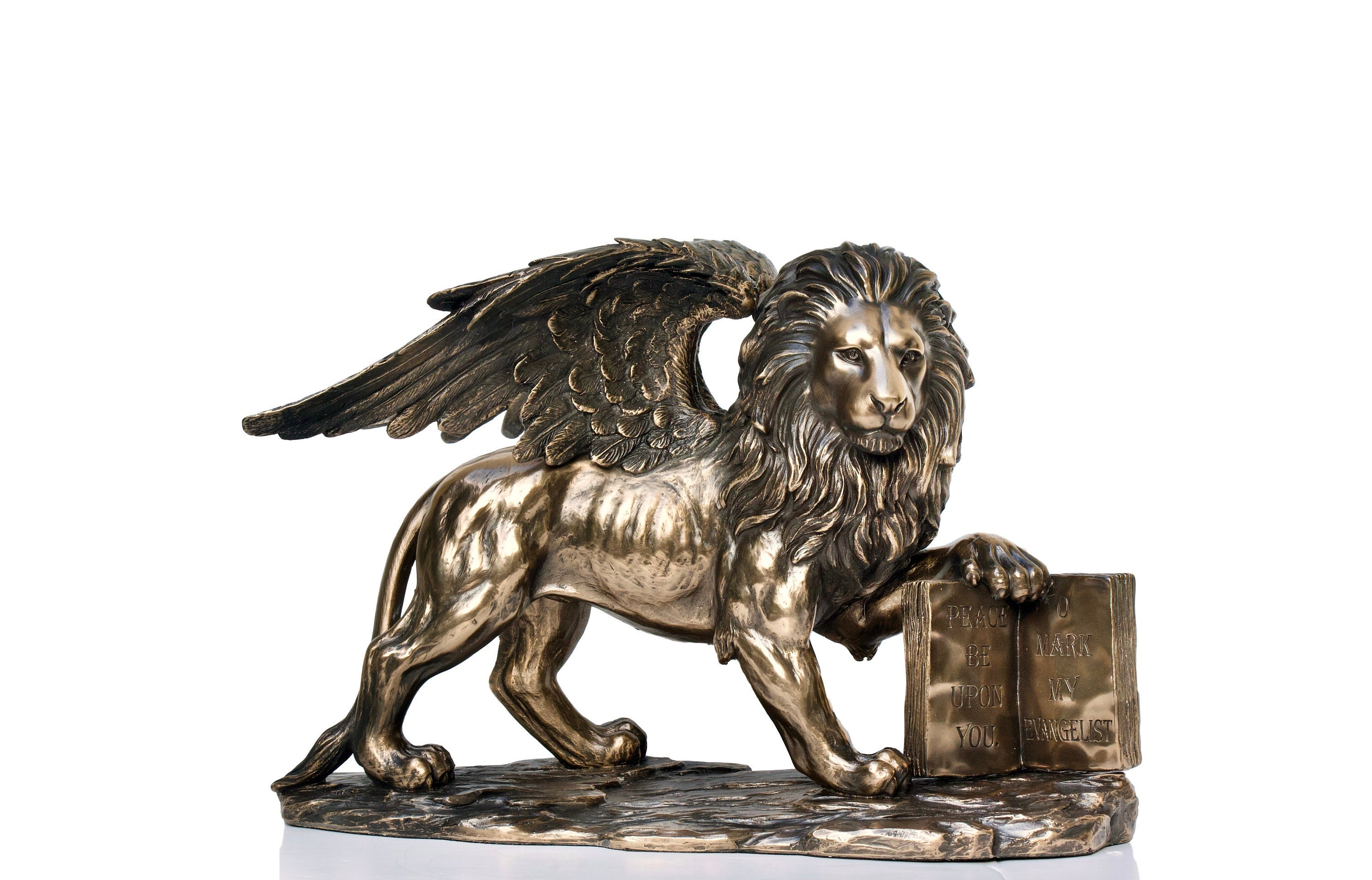 Winged lion Etsy