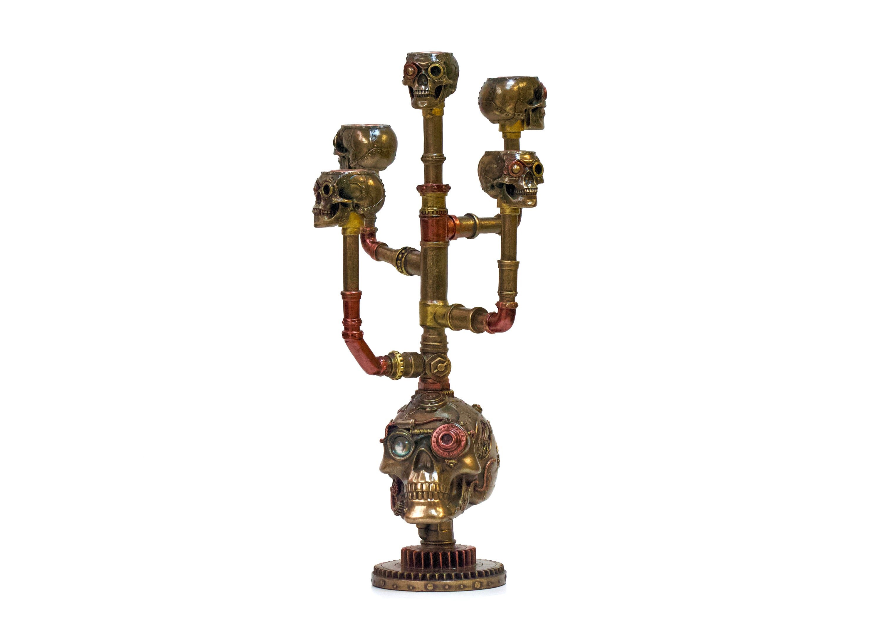 Steampunk Candle Holder