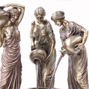 Danaides Statue: John William Waterhouse, Greek Mythology Bronze Finish ...