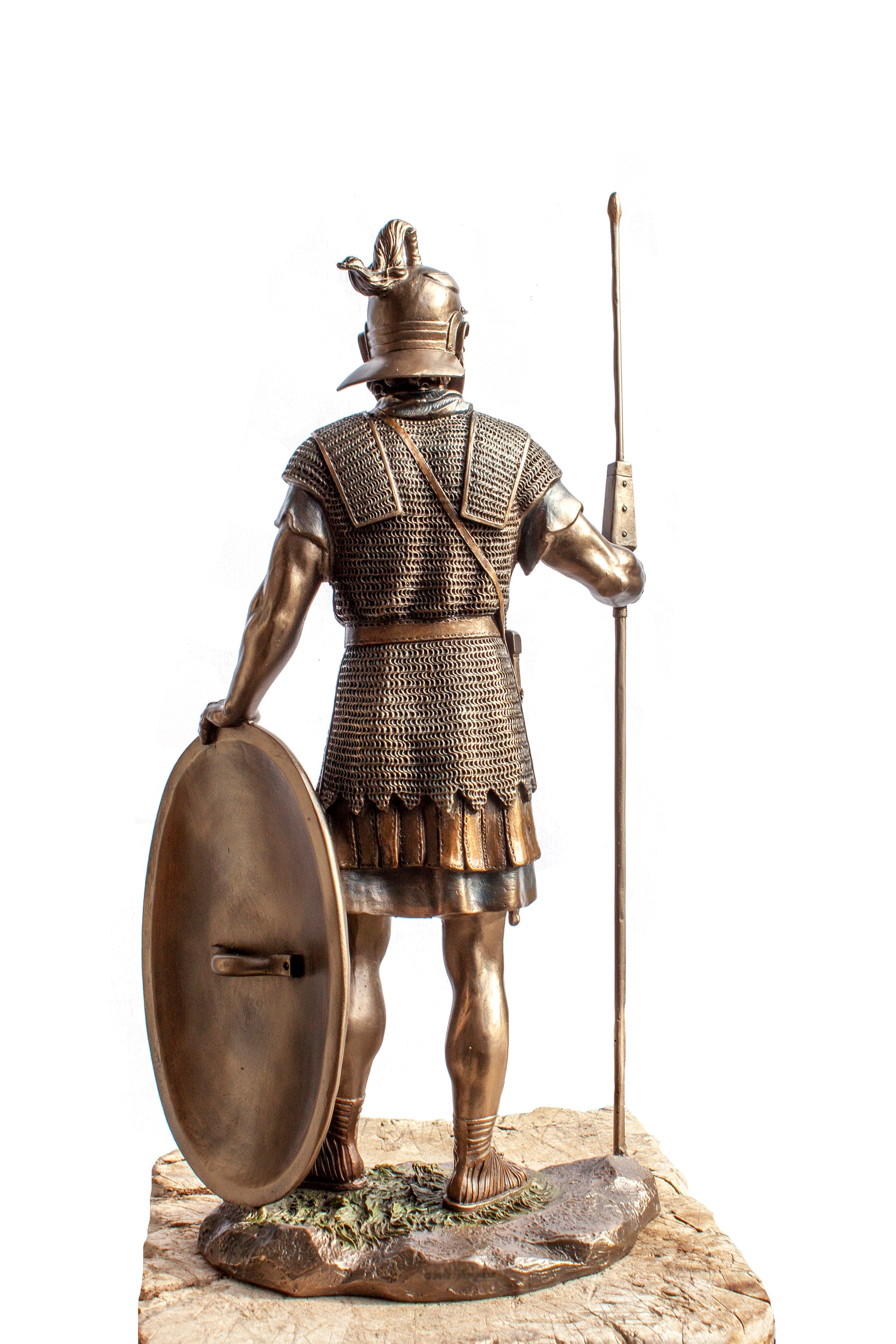 Roman Soldier Statue Figurine.roman Legionary Statue | Etsy