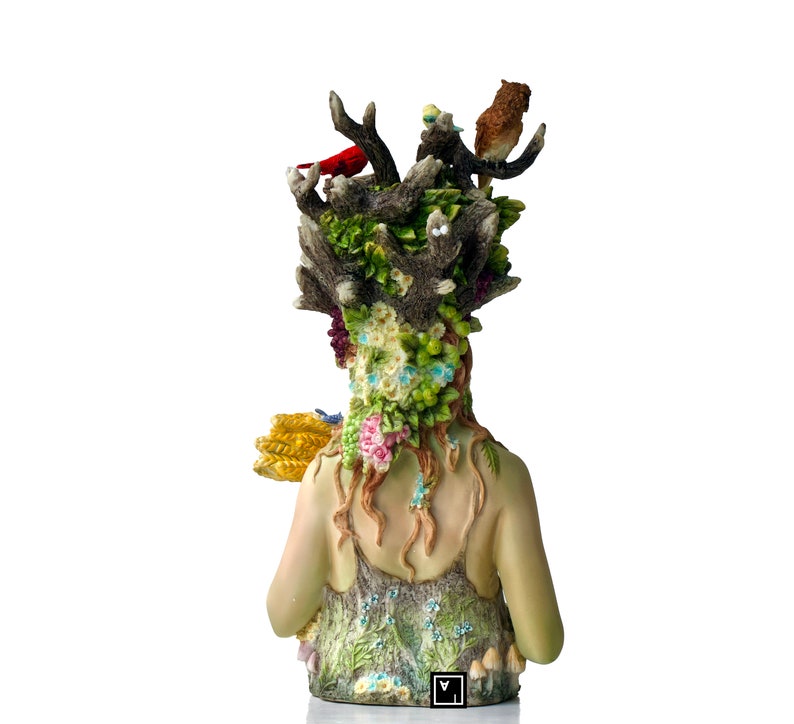 Gaia Bust Statue Figurine.gaia Mother of Earth - Etsy