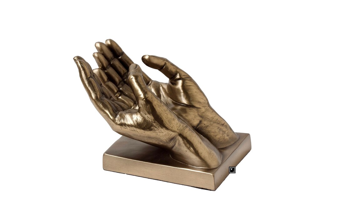 Hand Sculpture, Hand Praying in Islam Raising Hands in Dua, Muslim ...