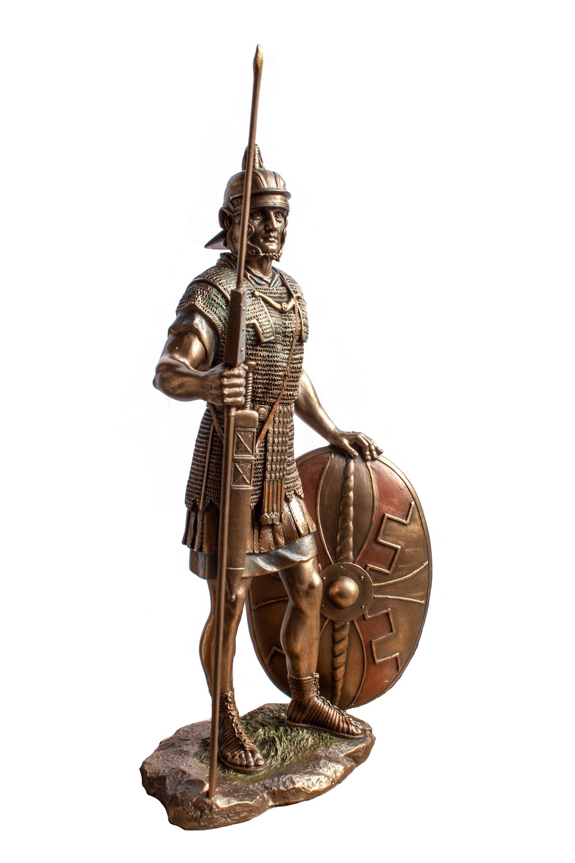 Roman Soldier Statue Figurine.roman Legionary Statue | Etsy