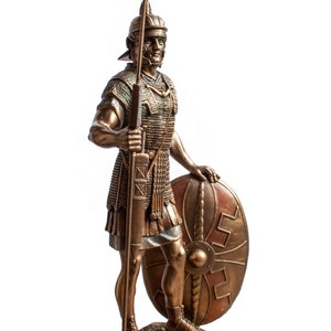 Roman Soldier Statue Figurine.roman Legionary Statue Figurine.roman ...