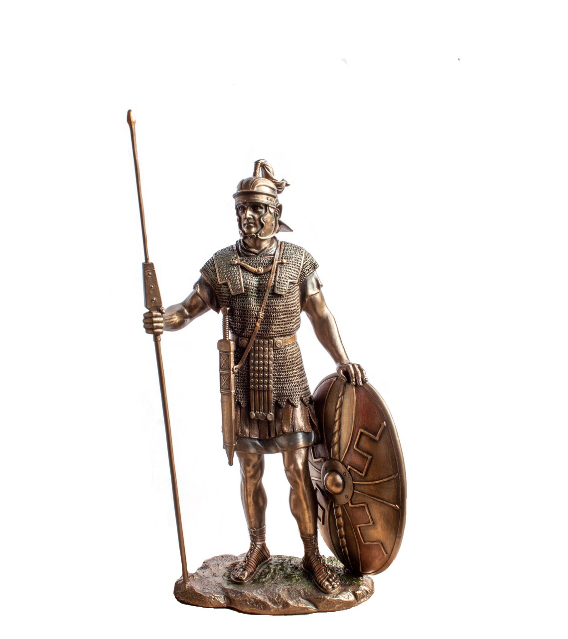 Roman Soldier Statue Figurine.roman Legionary Statue | Etsy