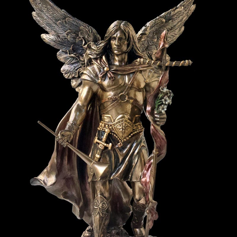 Archangel Gabriel Statue - Etsy