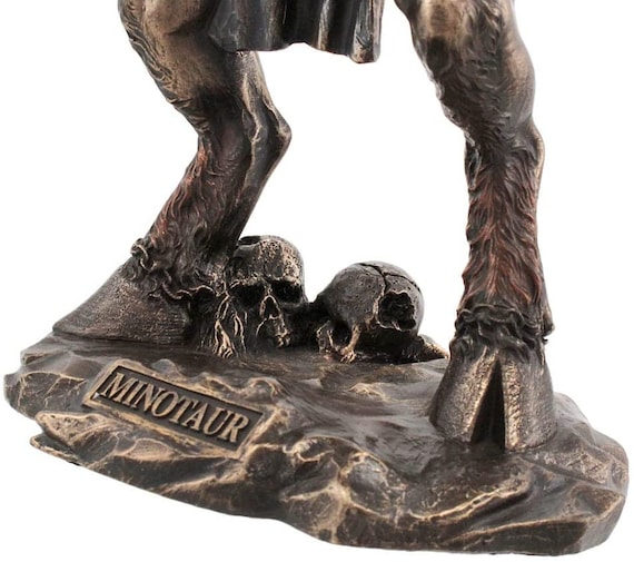 Minotaur Statue Greek Mythology Bronze Sculpture 28cm Sculpture ...