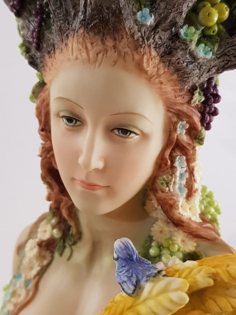 Gaia Bust Statue Figurine.gaia Mother of Earth - Etsy