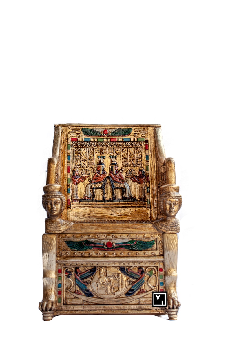The Chair of Sitamun.princess Sitamun Throne Jewerelly Box | Etsy