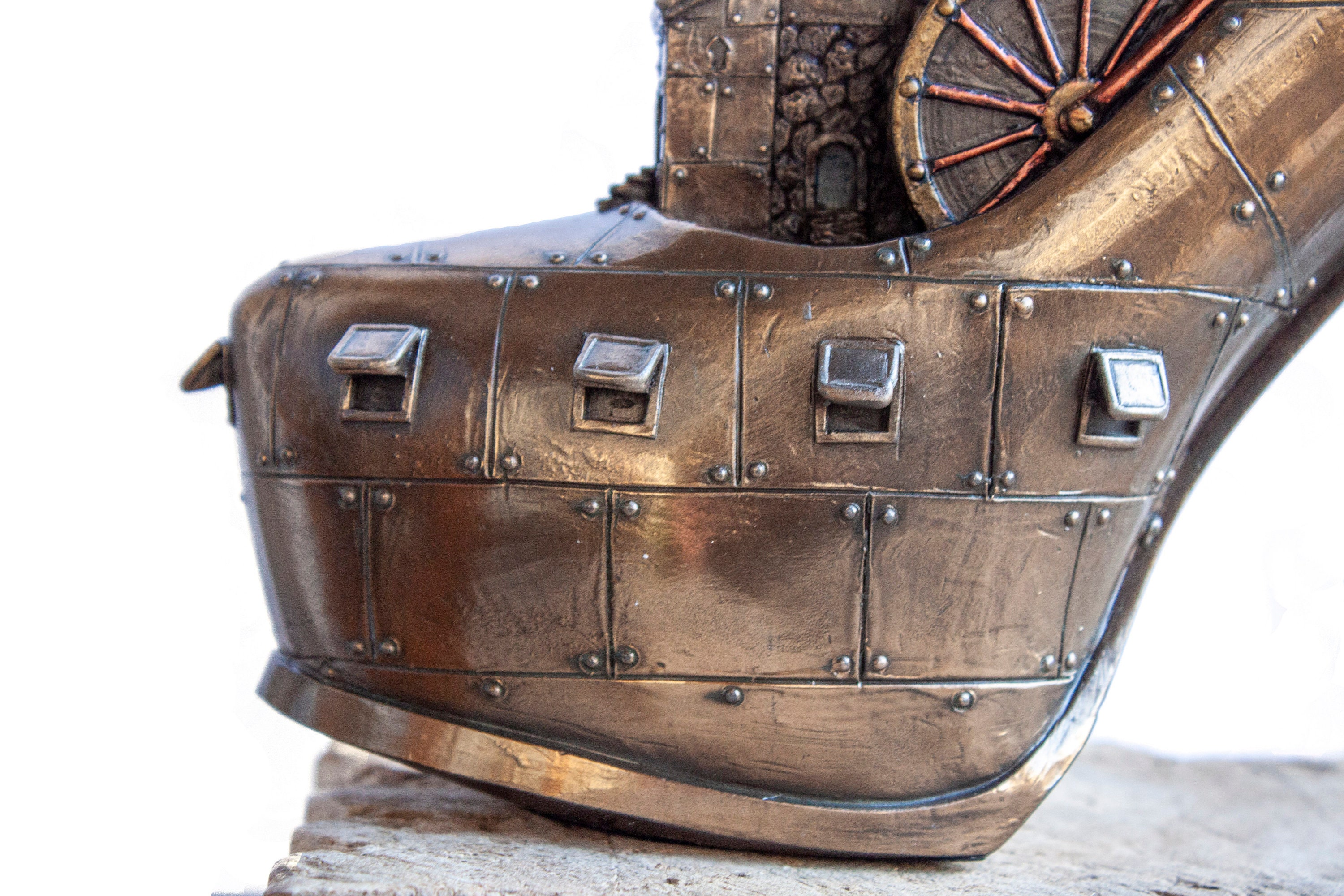 Steampunk Hill City.Steampunk Shoe. | Etsy