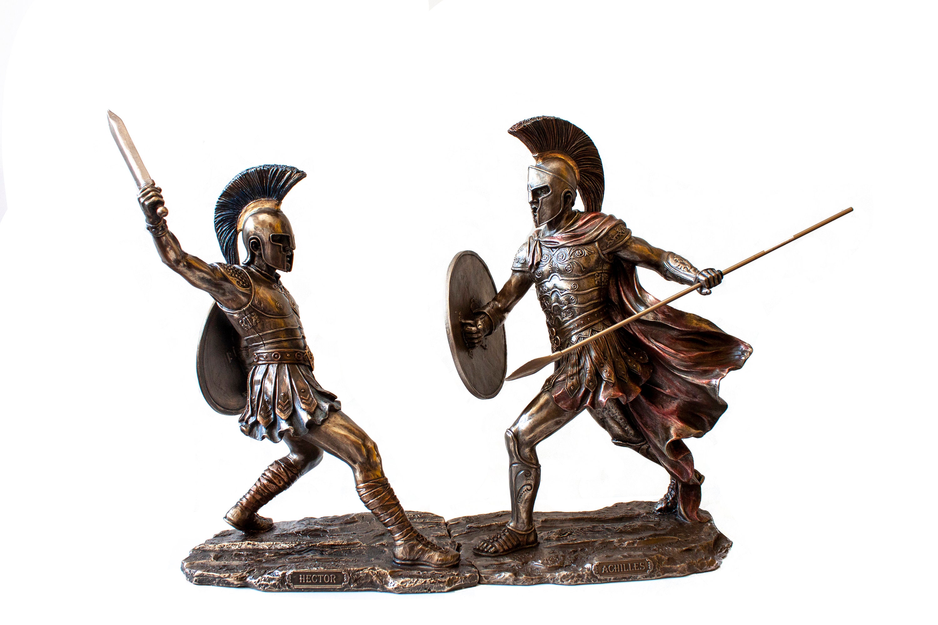 Achilles And Hector In Troy