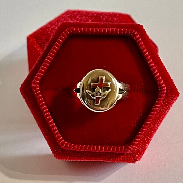 Knight Templar Ring - Etsy
