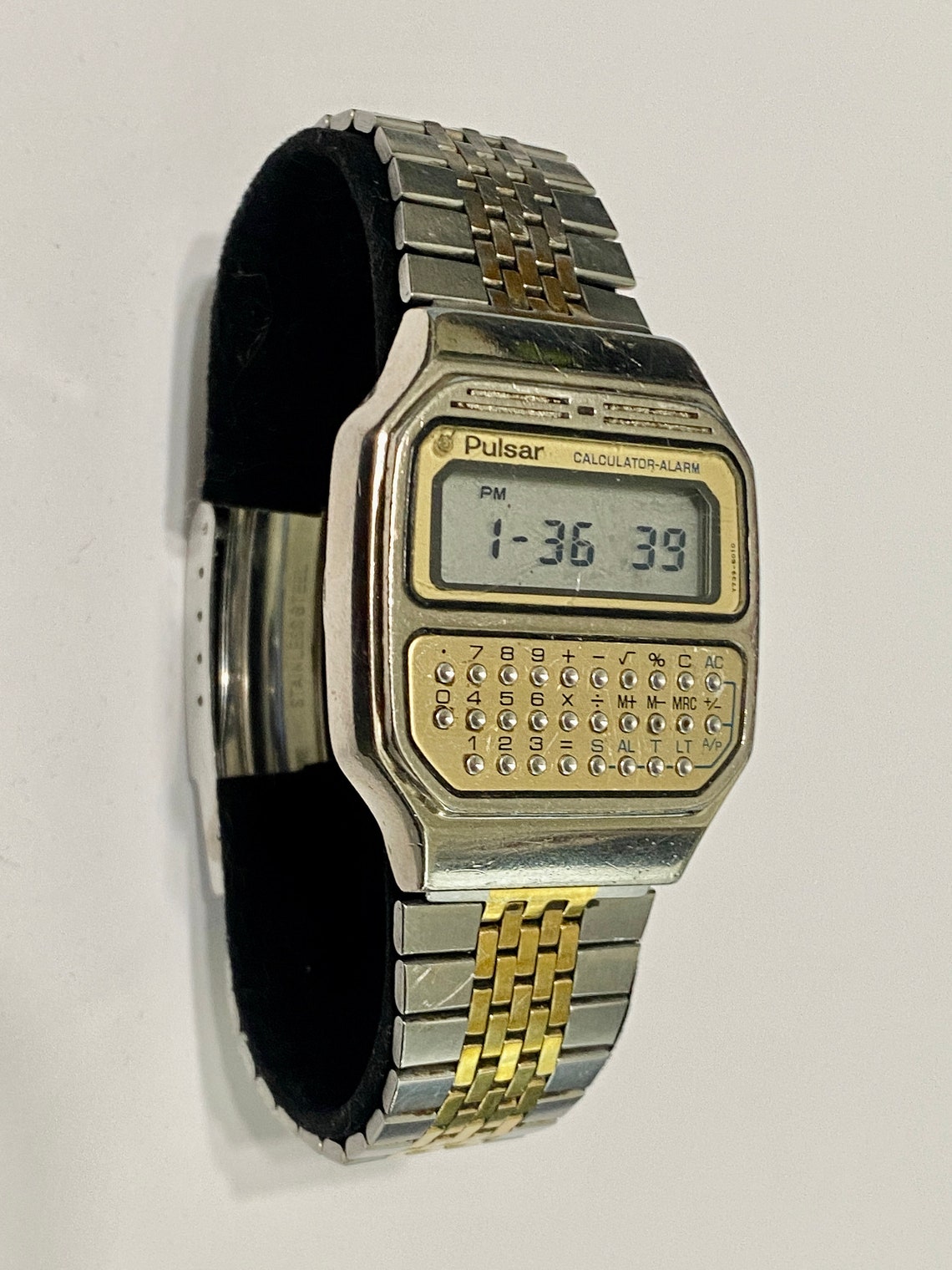 Vintage 1970's Pulsar Y739-5019 Calculator-alarm Watch | Etsy
