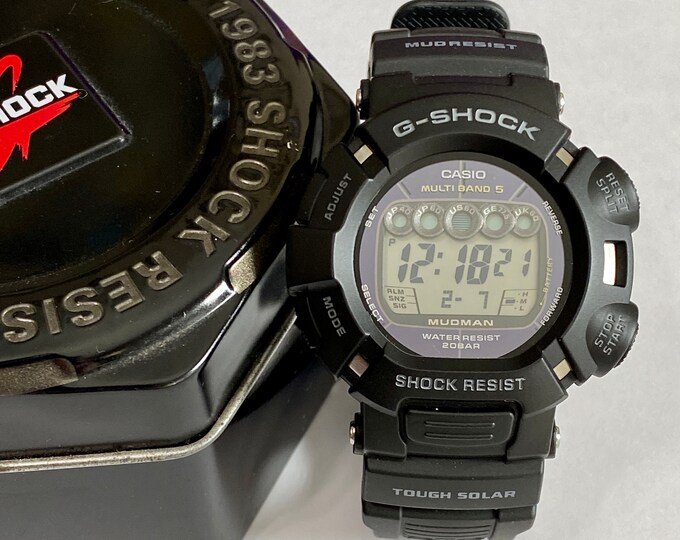 Casio GW-9000A [3050] G-shock Mudman Solar Multi Band 5 Atomic Watch - Etsy