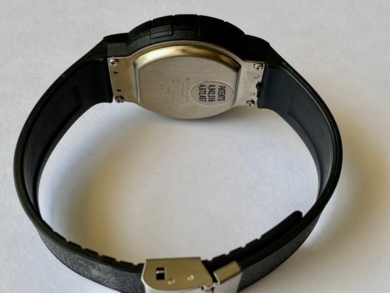 Rare vintage Seiko Receptor Message watch black & gol… - Gem